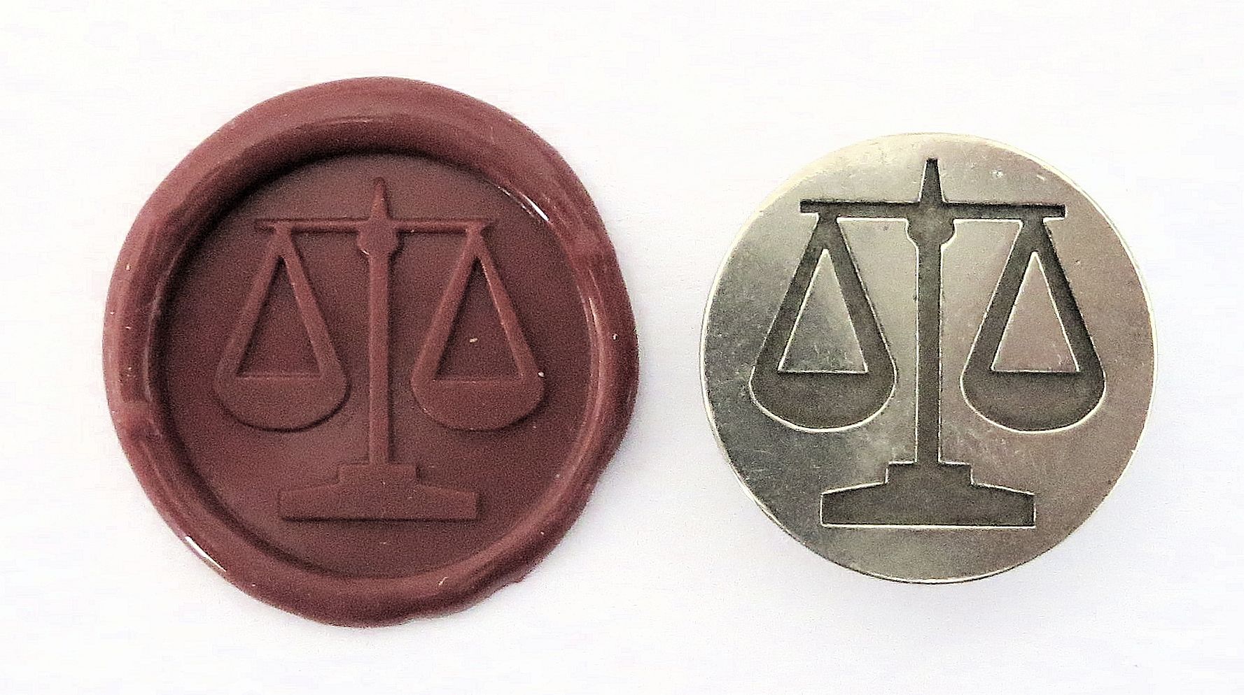 Ref: 0009930-7: Sceau "Justice" – Hieroglyphes